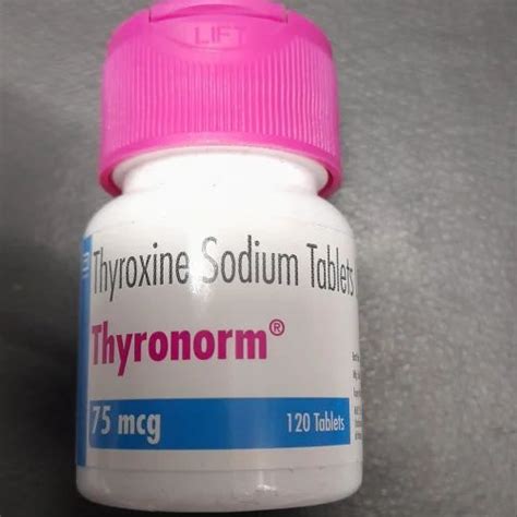 Thyronorm 75 Mcg Tablets At Rs 250bottle Thyronorm Tablet In Nagpur