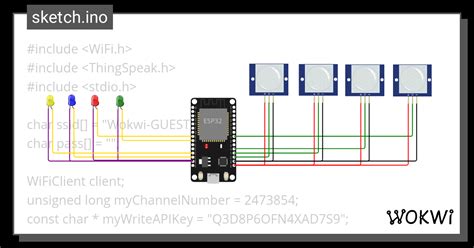 AUTOMATIC SHUTDOWN SYSTEM Wokwi ESP32 STM32 Arduino Simulator
