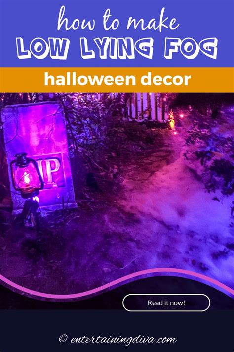 Halloween Fog Machine Ideas How To Make Low Lying Fog