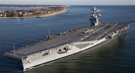 Cómo Es El Uss Gerald R Ford El Portaaviones Que Revoluciona La Tecnología Naval Capitanmaritimo