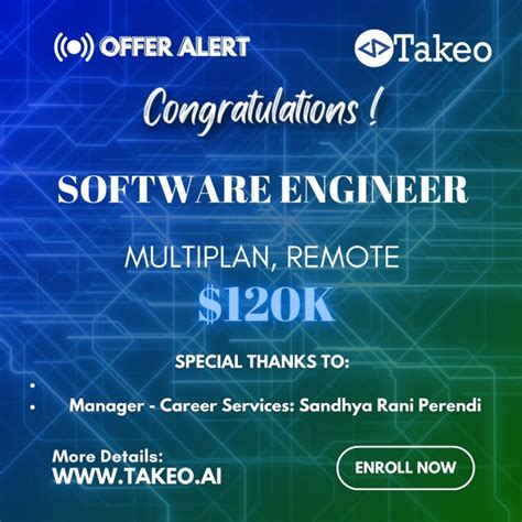 takeo ai on linkedin joboffer takeo takeobootcamp softwareengineer
