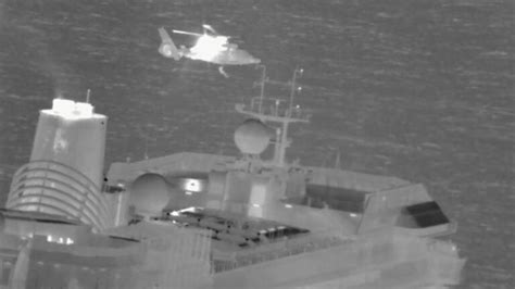 Coast Guard Evacuates Guest From Holland America Cruise Ship