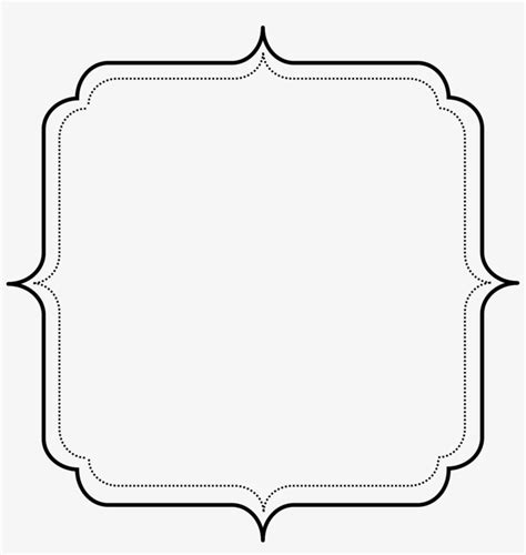Simple Line Border Clipart
