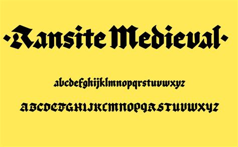 Ransite Medieval Font Font Tr