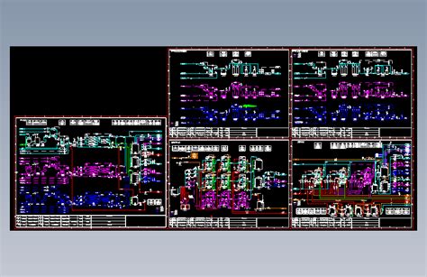 归纳整理的PID图 AutoCAD 2000 模型图纸下载 懒石网