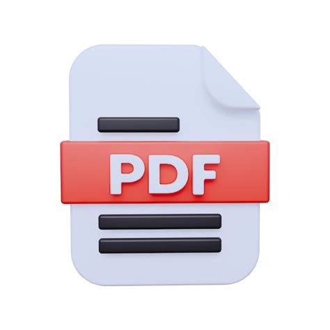 Premium Psd Pdf File D Icon