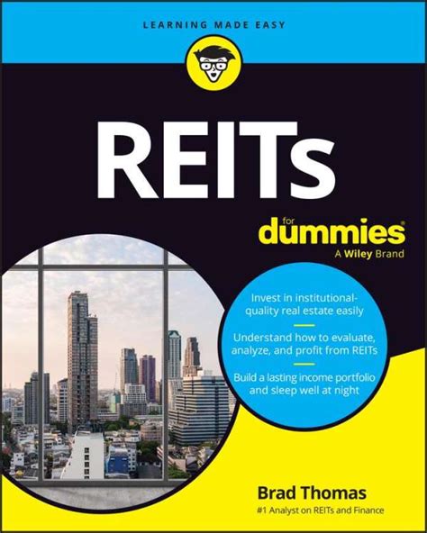 Reits For Dummies Thomas Buch Jpc