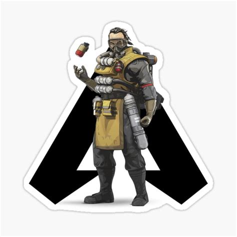 Apex Legends Caustic Sticker By Garunblade1 Redbubble