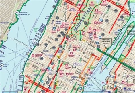 Manhattan Bike Lanes Map Inhabitat Green Design Innovation