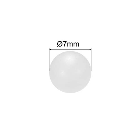 Uxcell Bolas Plásticas Sólidas De Los Pp De 230 Ft M Bola Del Rodamiento De La Precisión