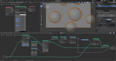geometry nodes delete faces inside generated meshes on surface