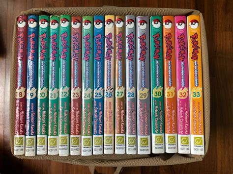 Rare Pokemon Adventures Comic Collection 1 33 Hobbies And Toys Books