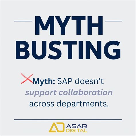 Mythbusting Sapinnovation Digitaltransformation Businessefficiency… Asar Digital