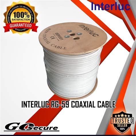 Jual KABEL CCTV EDGE RG59 POWER ECER PER METER HIGH QUALITY FOR CCTV