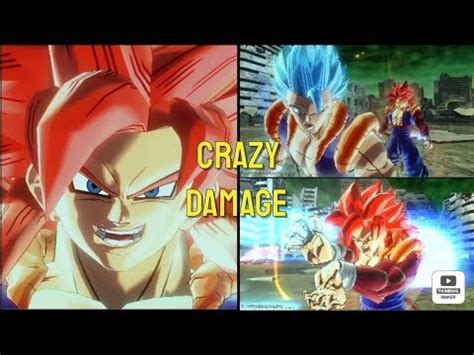Custom Super Saiyan 4 Gogeta does too much damage in: DRAGON BALL ...
