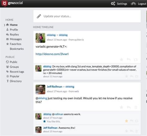 Revisiting Open Source Social Networking Installing Gnu Social
