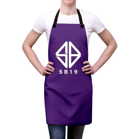 SB19 PPOP GROUP LOGO Sb19 Logo Ppop Group Kpop Aprons Designed