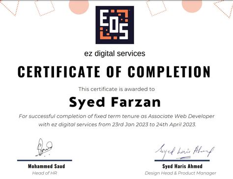 Syed Farzan On Linkedin Webdevelopment Intern Digital Html Css