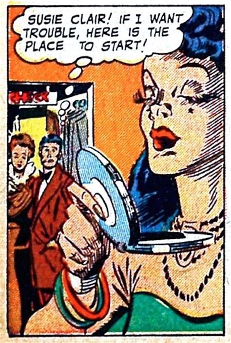 Here Comes Trouble Comics Girls Comics Book Cover