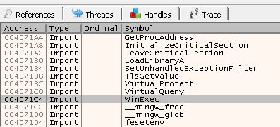 Windows Exploit Development Utilizing Imported Functions WinExec Shellcode Blog Personal