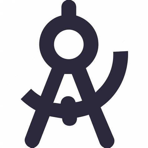Compass Divider Drafting Drawing Geometry Tool Icon Download On