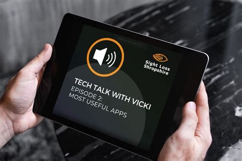 tech talk series sight loss shropshire