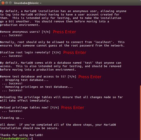 How To Install Mariadb 105 On Ubuntu 1804 Ubuntu 2004 Linuxbabe