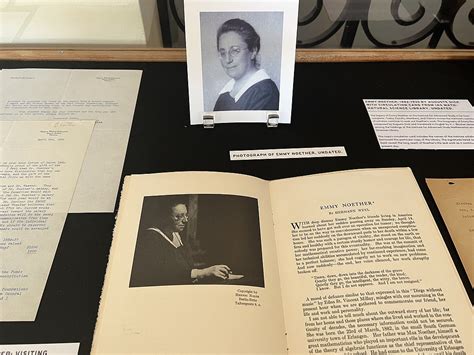 Honoring The Legacy Of Emmy Noether Ias News Institute For Advanced
