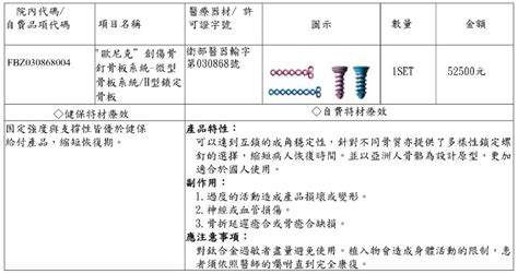 大新醫院 歐尼克”創傷骨釘骨板系統 微型骨板系統h型鎖定骨板