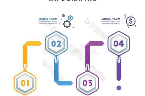 商业信息图样板现代的信息图时间轴指定打击图片 包图网企业站