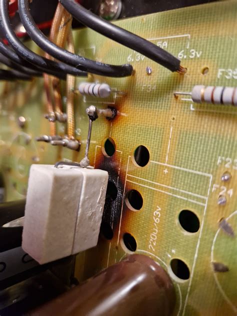 My Bewitch 6550 Cooked Bias Resistor Diyaudio