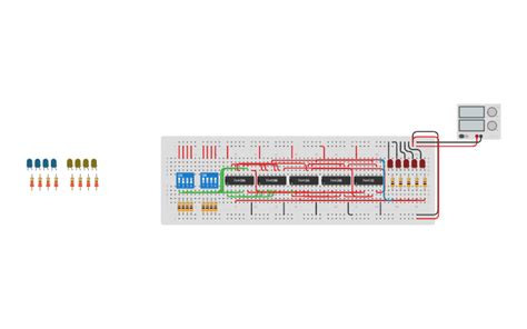 Circuit Design Sumador 4 Bits Tinkercad Circuit Design Sumador 4 Bits Tinkercad