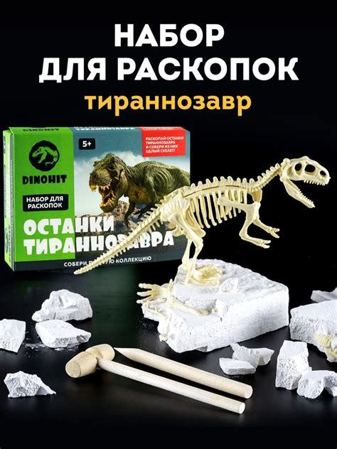 Развивающие игры DINOHIT Раскопки для детей СКЕЛЕТ ДИНОЗАВРА ...