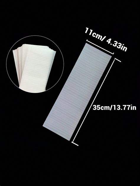 50pcs100pcs Hair Highlights Paper Salon Bleach Hair Isolation Paper