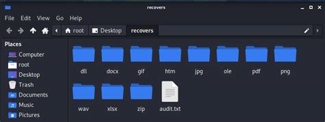 how to recover deleted files on kali linux wikigain