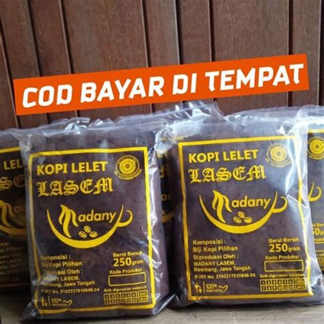 Jual KOPI MADANY KOPI LELET KHAS LASEM Shopee Indonesia