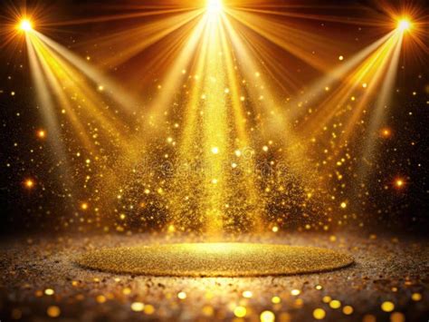 Stunning Product Photography Dramatic Golden Background With Sunray