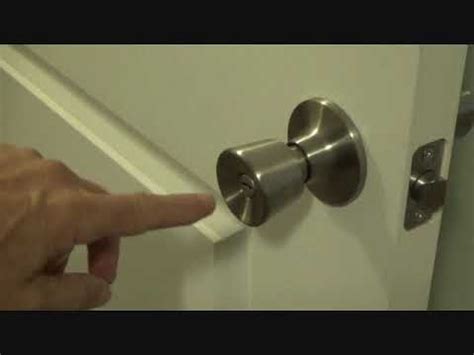 How To Open Locked Interior Door Without Key Psoriasisguru