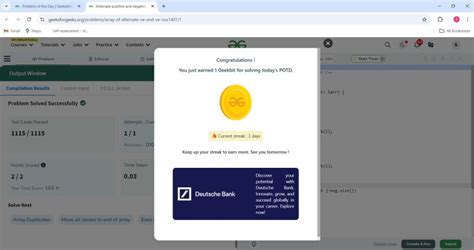 Day 3 Of Geekstreak2024 Rearranging Arrays Praveen S Posted On The Topic Linkedin