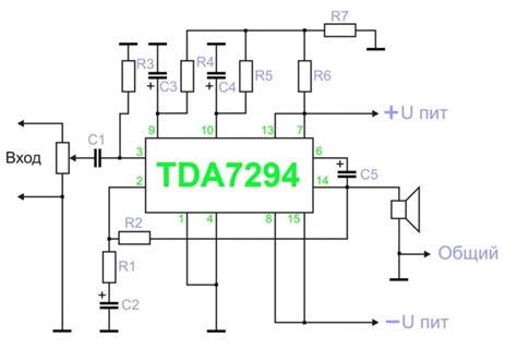 Усилитель мощностью 100 ватт на TDA7294