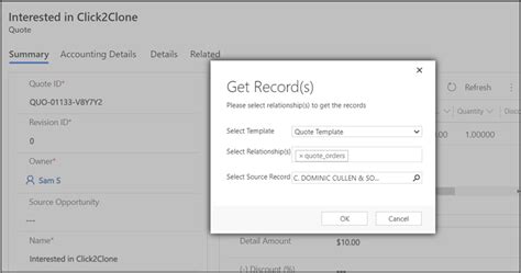 Cloning Microsoft Dynamics 365 Records With Just One Click