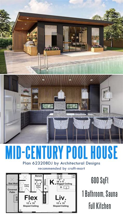 16 Pool House Plans Modern Designs And Ideas Craft Mart
