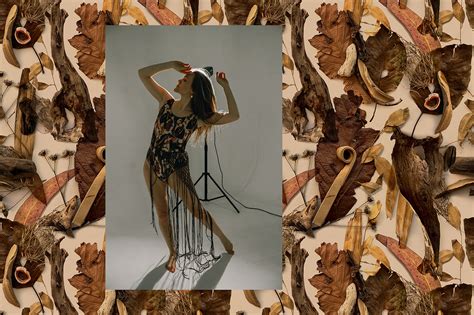 Nature Wearing On The Naked Body Textile Pattern On Behance