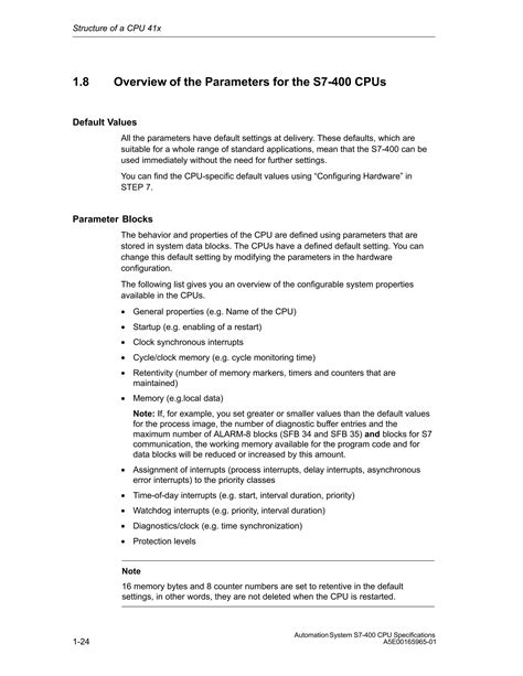 Simens Simatic S7 400 Cpu PDF