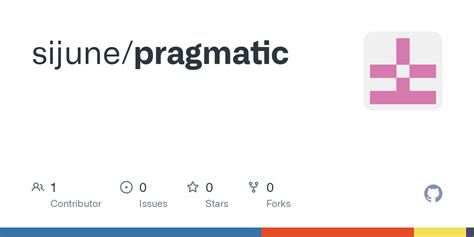 Github Sijunepragmatic