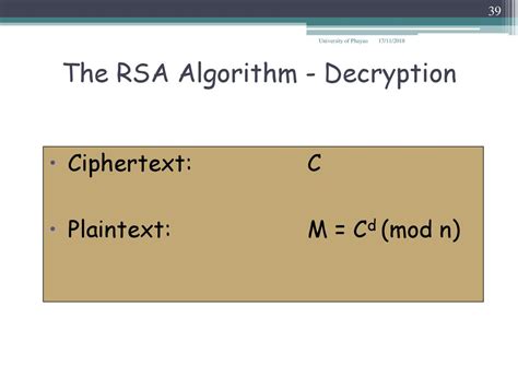 Chapter 3 Public Key Cryptography And Message Authentication Ppt ดาวน์โหลด