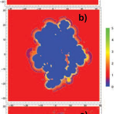 Solvent Density Plots For Slice Z−04 For Ie Method A For Prdf