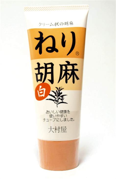 【楽天市場】大村屋 ねり胡麻（白）チューブ入 160g：タニザワ宅配システム
