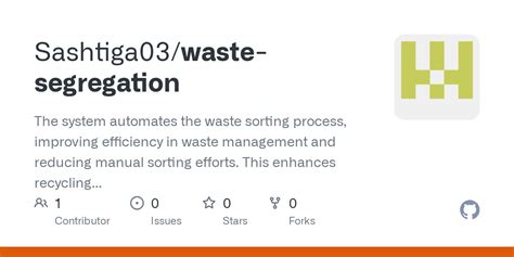 Waste Segregation Waste Segregation Ipynb At Main Sashtiga03 Waste