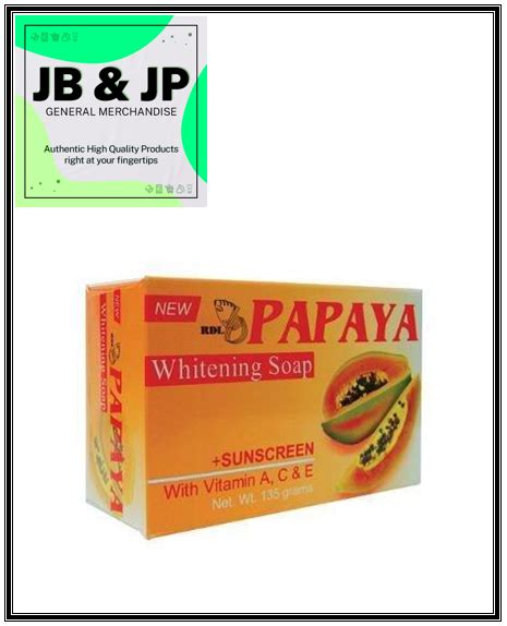 Rdl Papaya Soap 135g Lazada Ph
